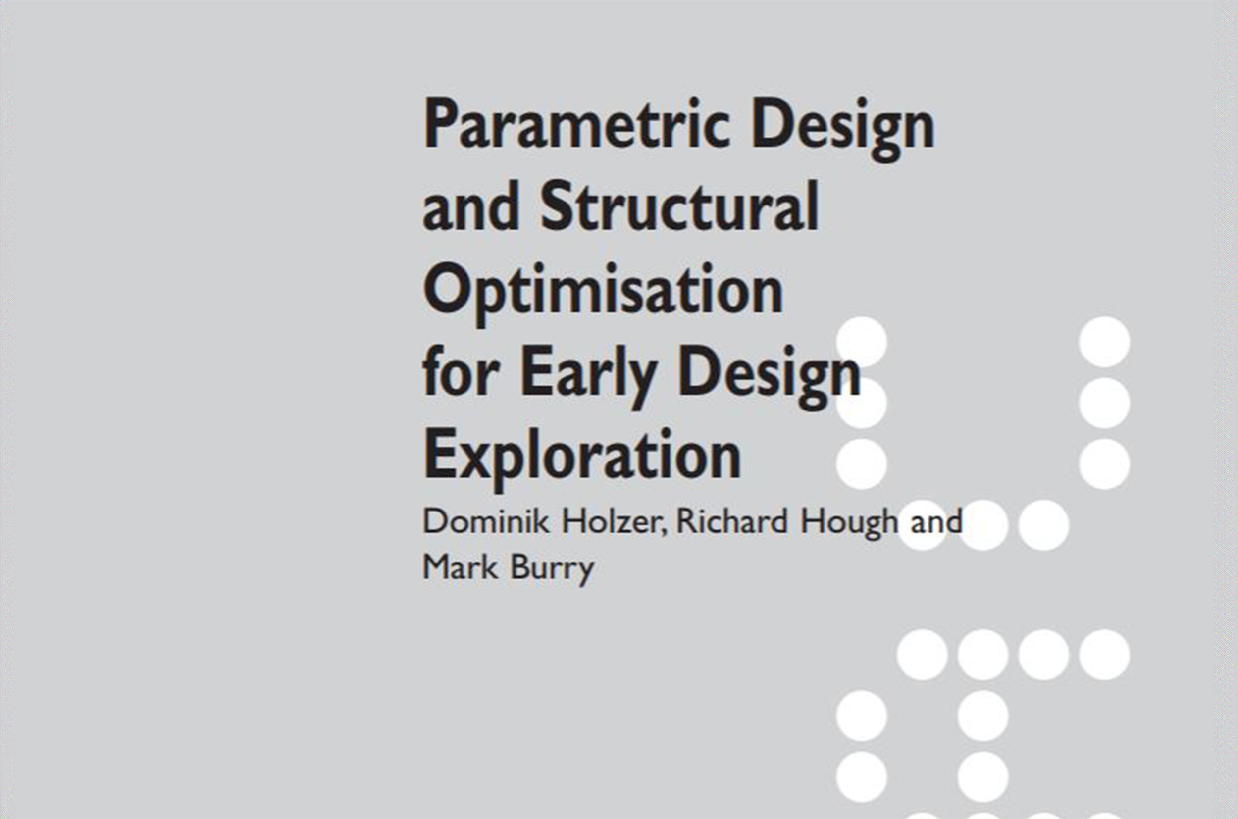 Parametric Design And Structural Optimisation