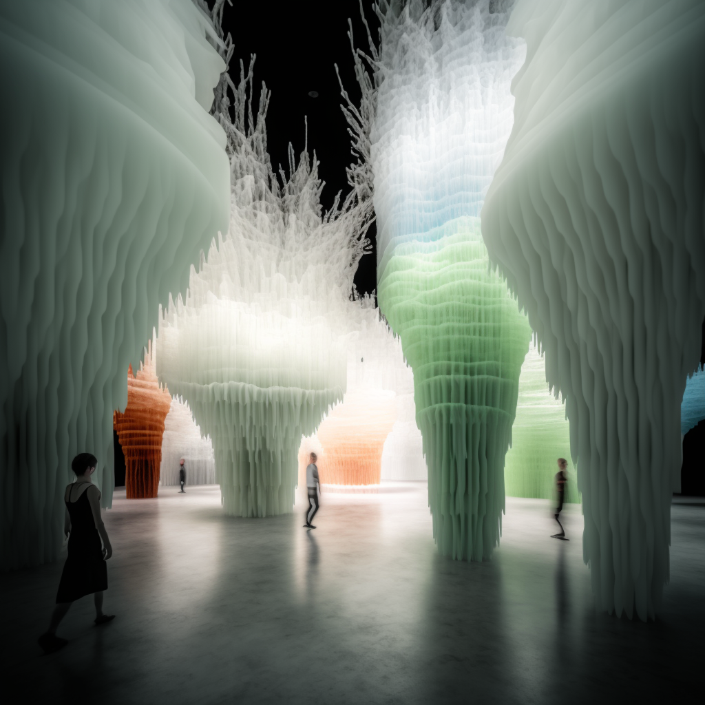 Underwater Oasis: An Art Installation of Coral-like Objects