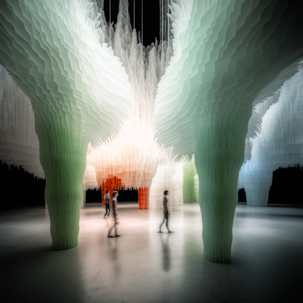 Underwater Oasis: An Art Installation of Coral-like Objects