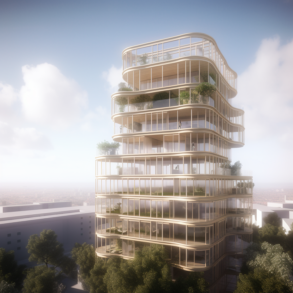 STERLING PRESSER — Sustainable timber tower architecture