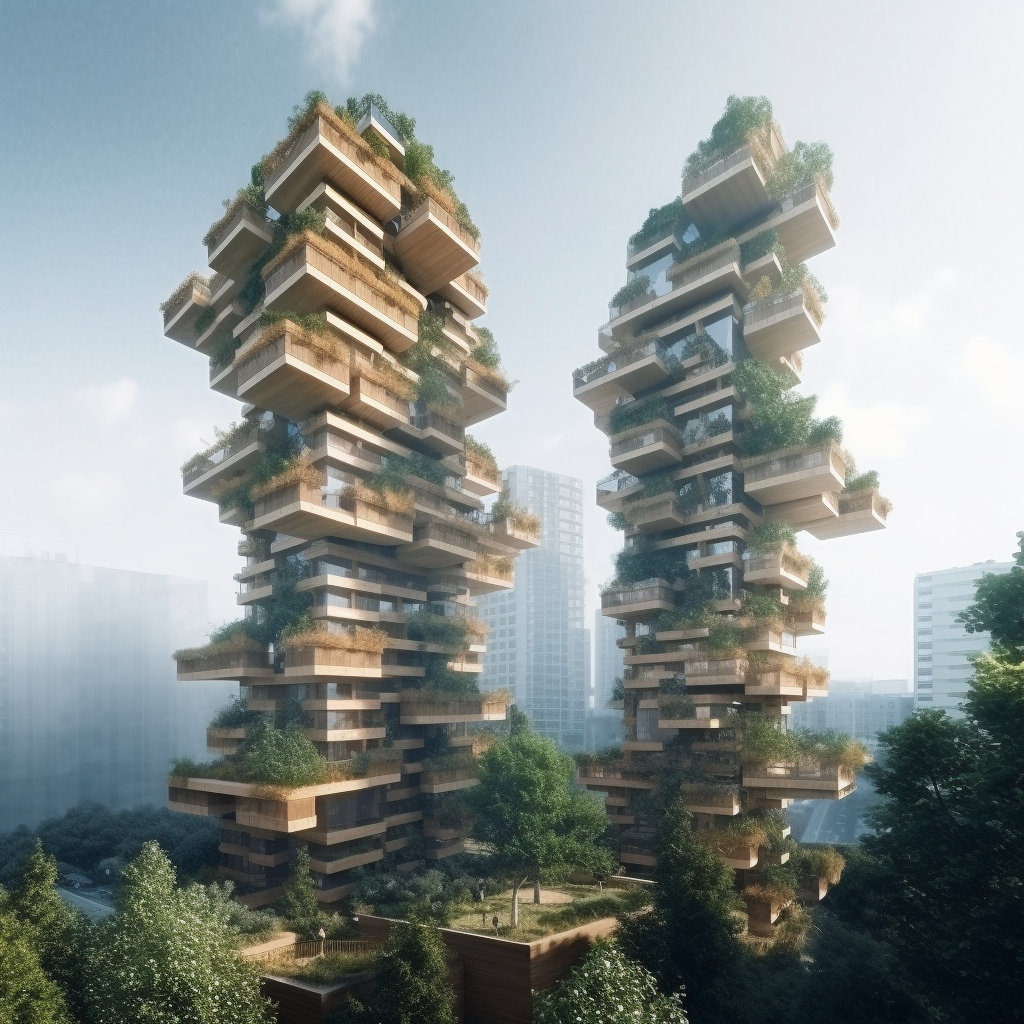 Sustainable Timber Tower Architecture