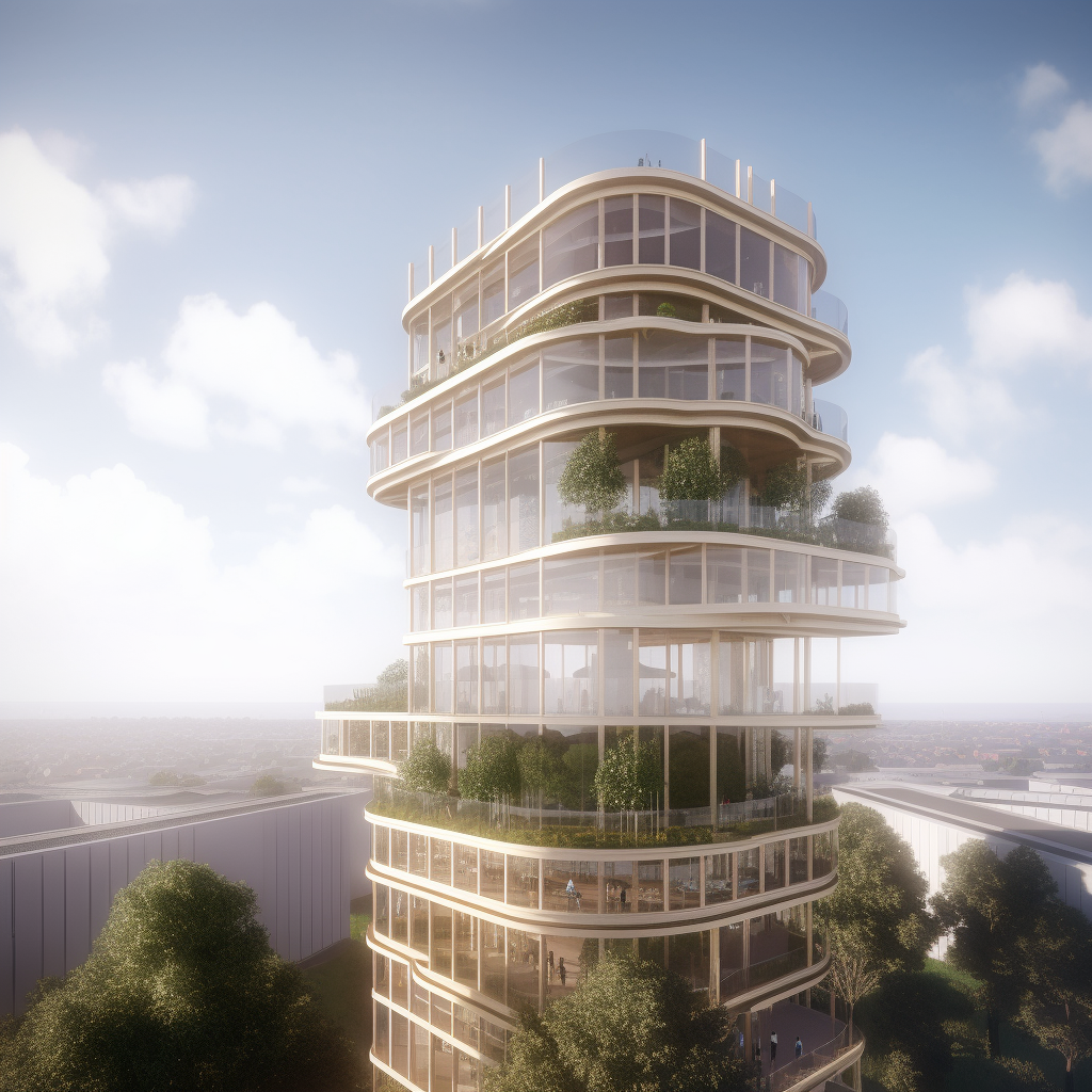 STERLING PRESSER — Sustainable timber tower architecture