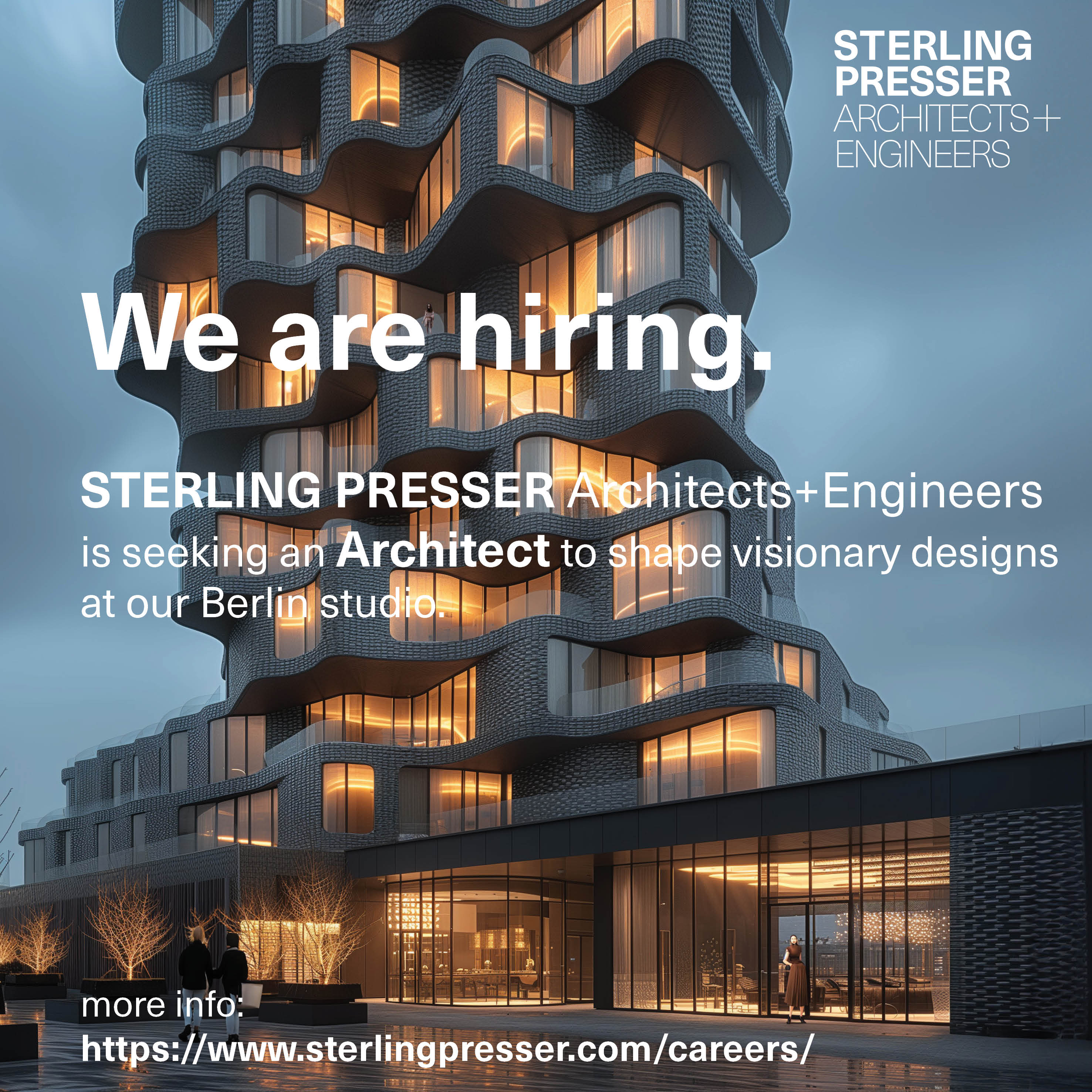 WE'RE HIRING - ARCHITECT